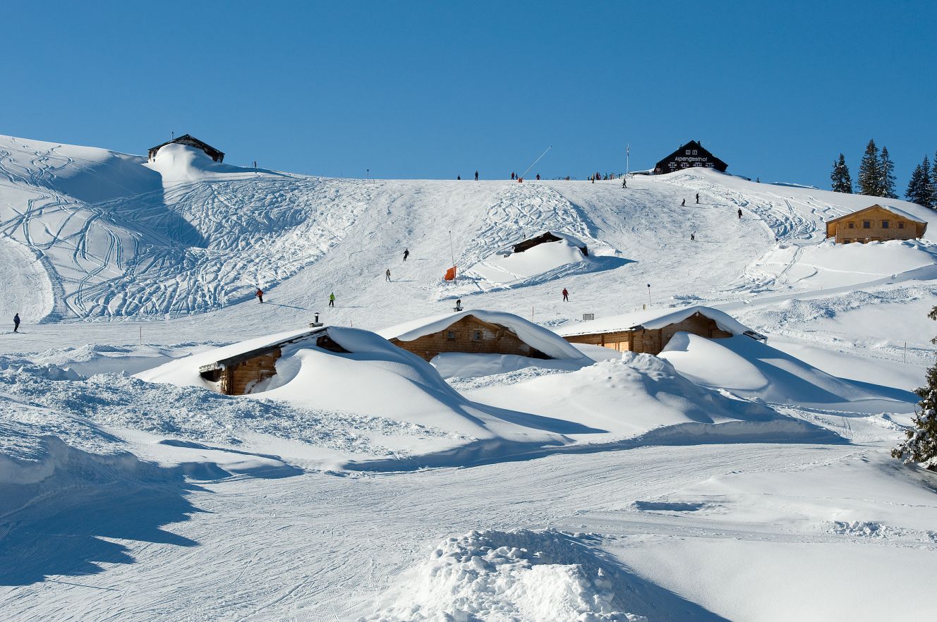 Skigebiet Lofer: Österreichs schönste Skialm vorgestellt.