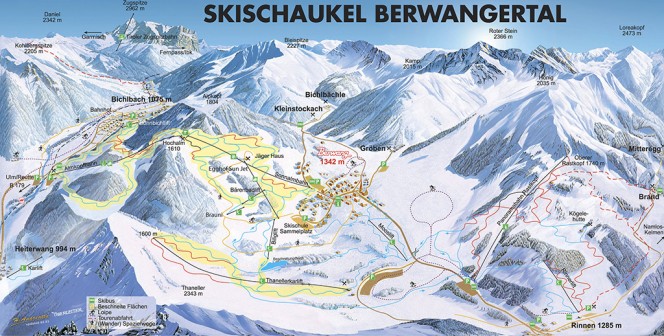 Skigebiet Berwang: Familienfreundlich und schneesicher